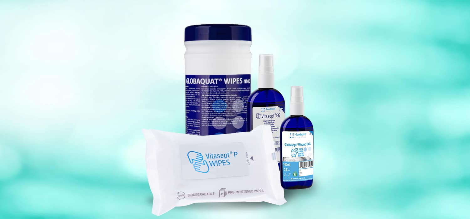 New Globasept Wound Solution containing Polyhexanide, the current ...